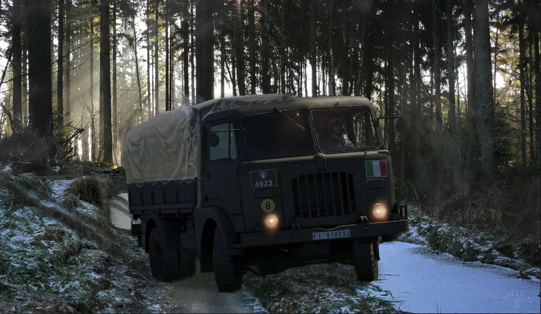 Italian CM52, 17th Anti-Aircraft Artillery Regiment, Italy,