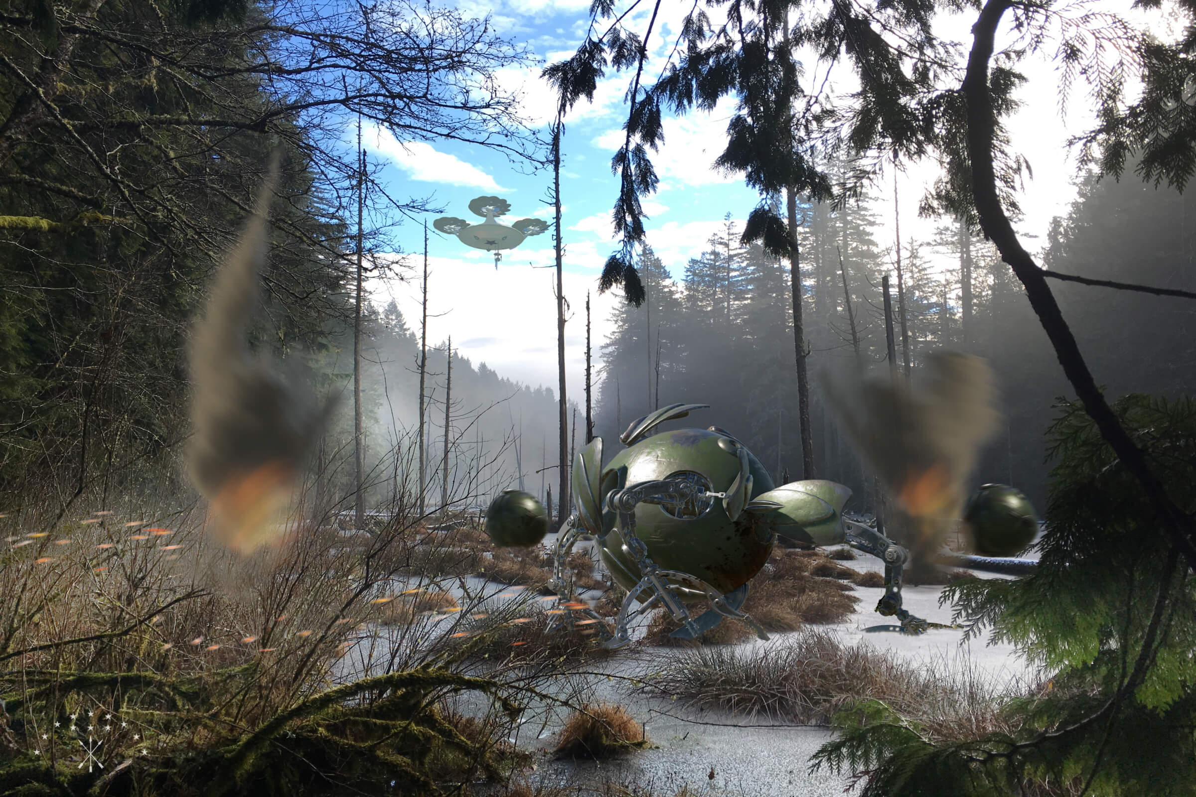 Operation 3D Render, Digital Art by CIRCASSIAN