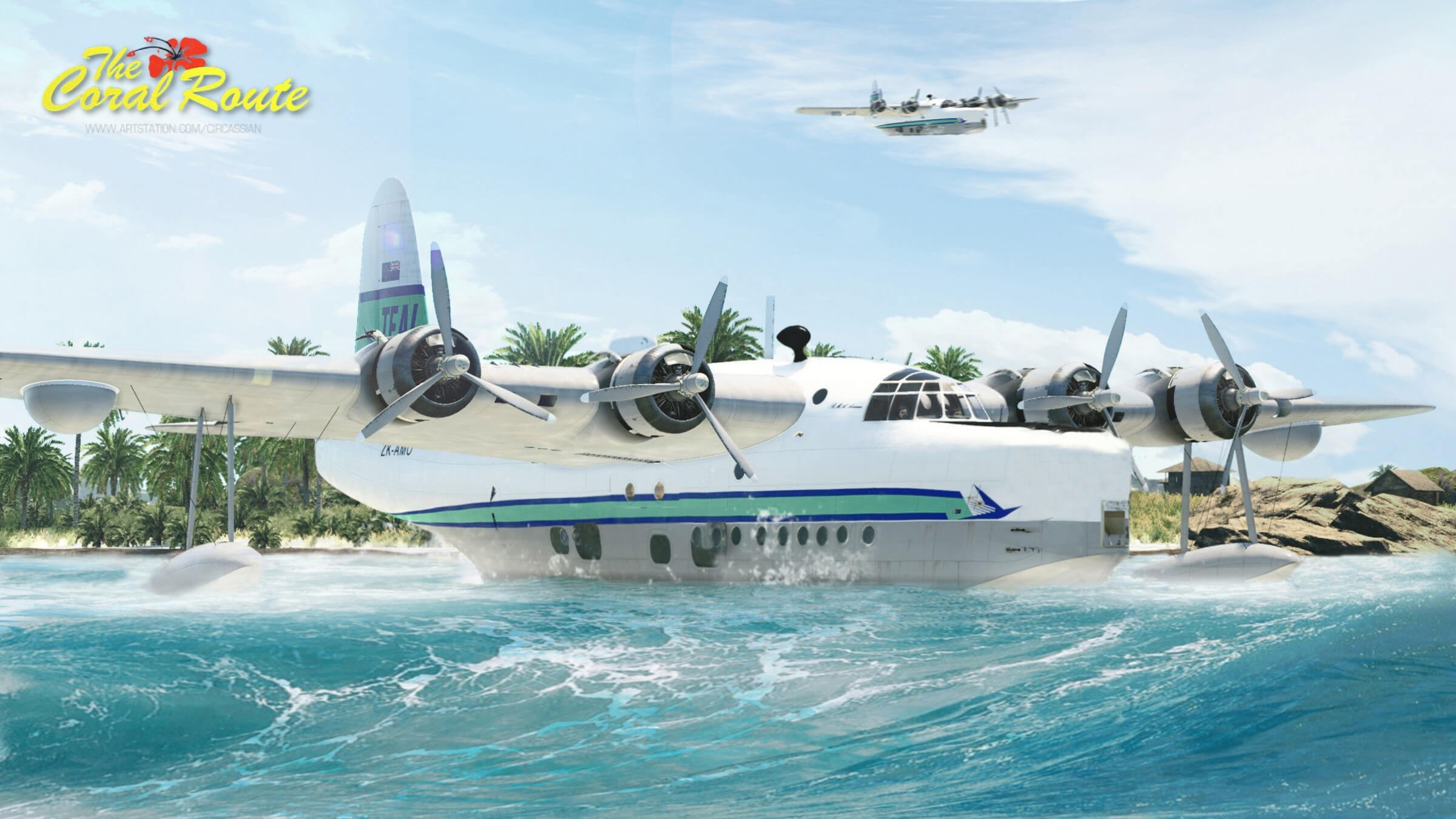 Tasman Empire Airlines Limited. Operated short flying boats