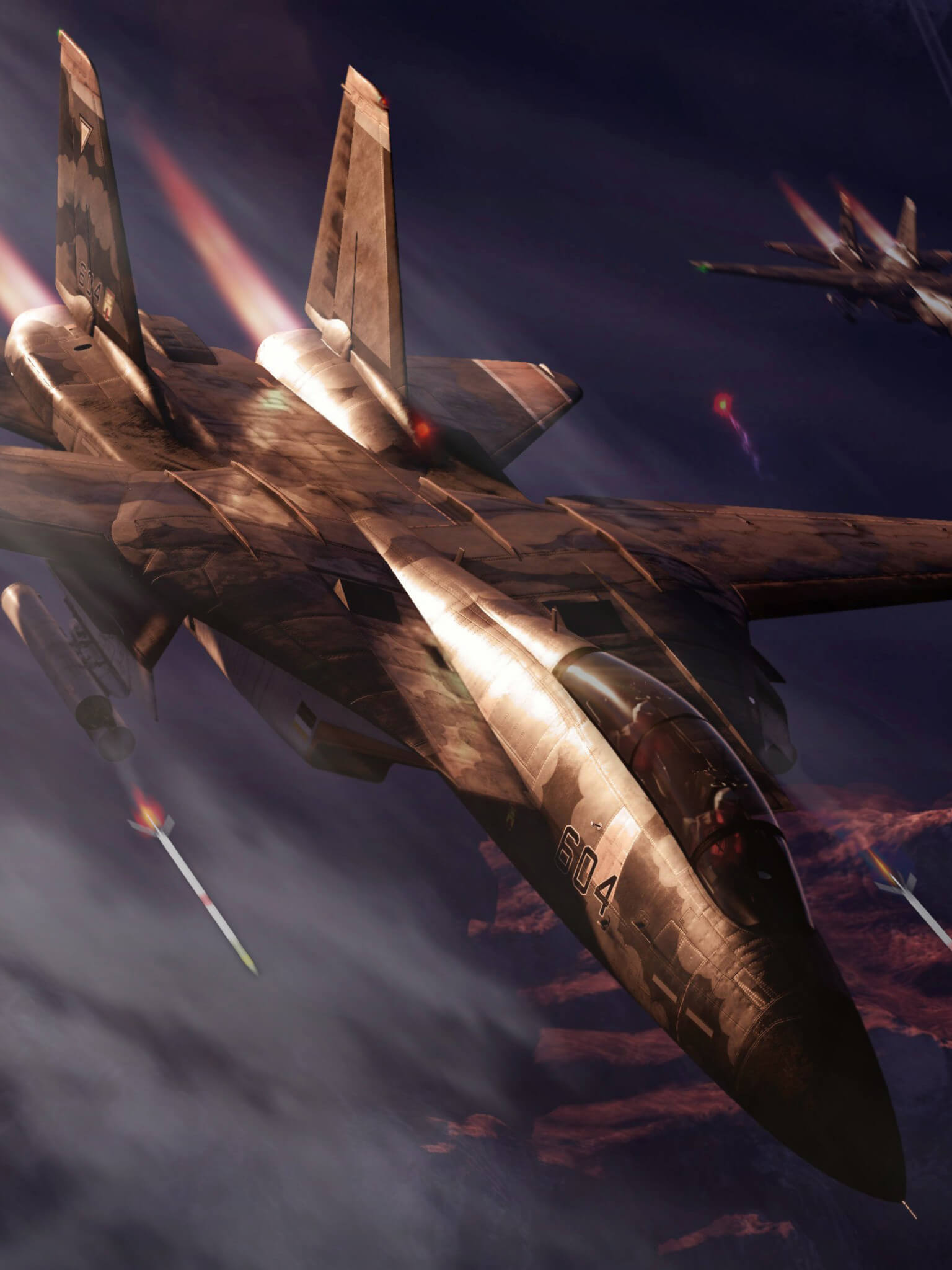 The 5th Tactical Fighter Squadron Gault Team. Ace Combat 3D Desktop HD ...