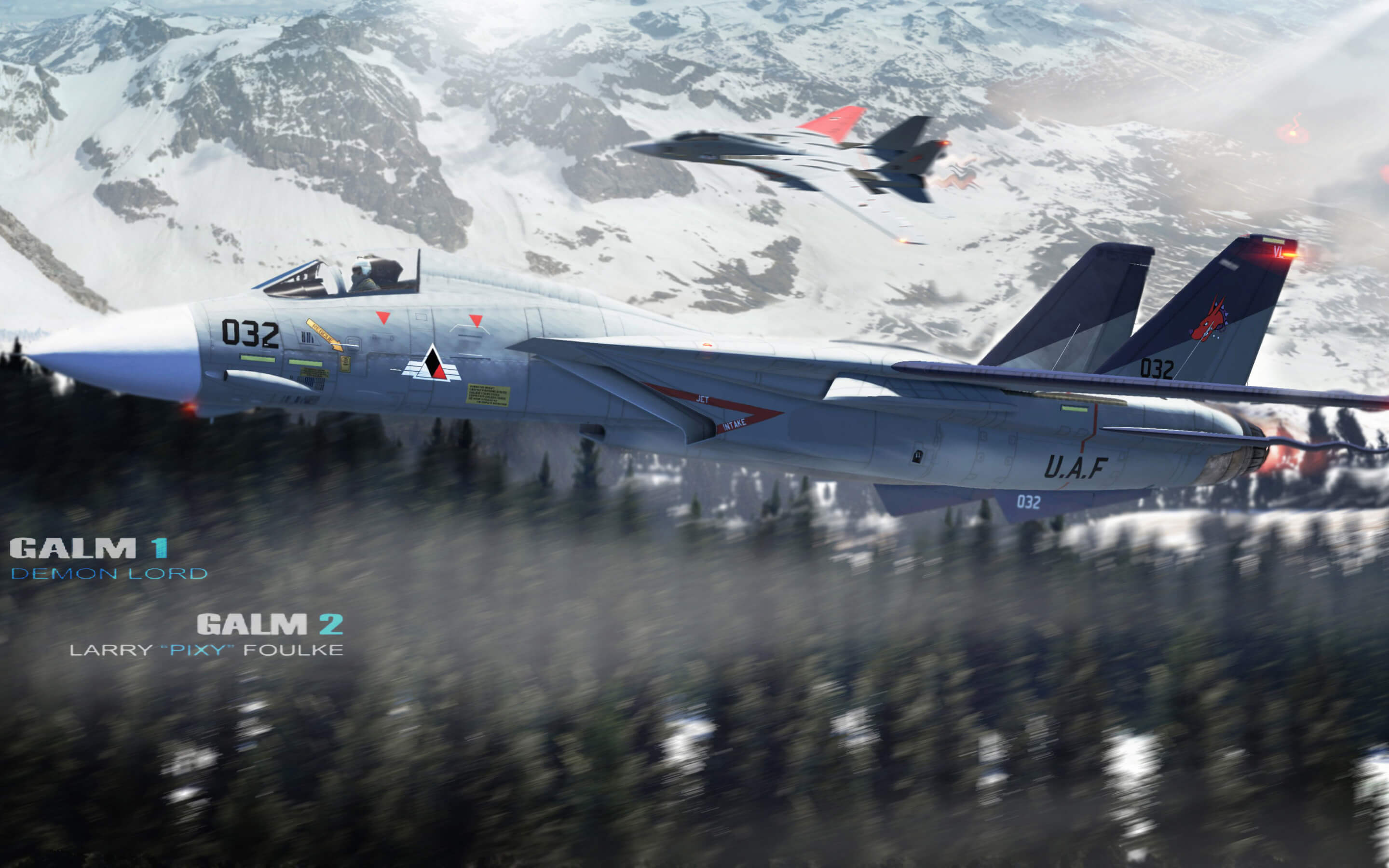 The 66th Air Force Unit Galm. Ustio Air Force's. Belkan Wa 3D Desktop ...