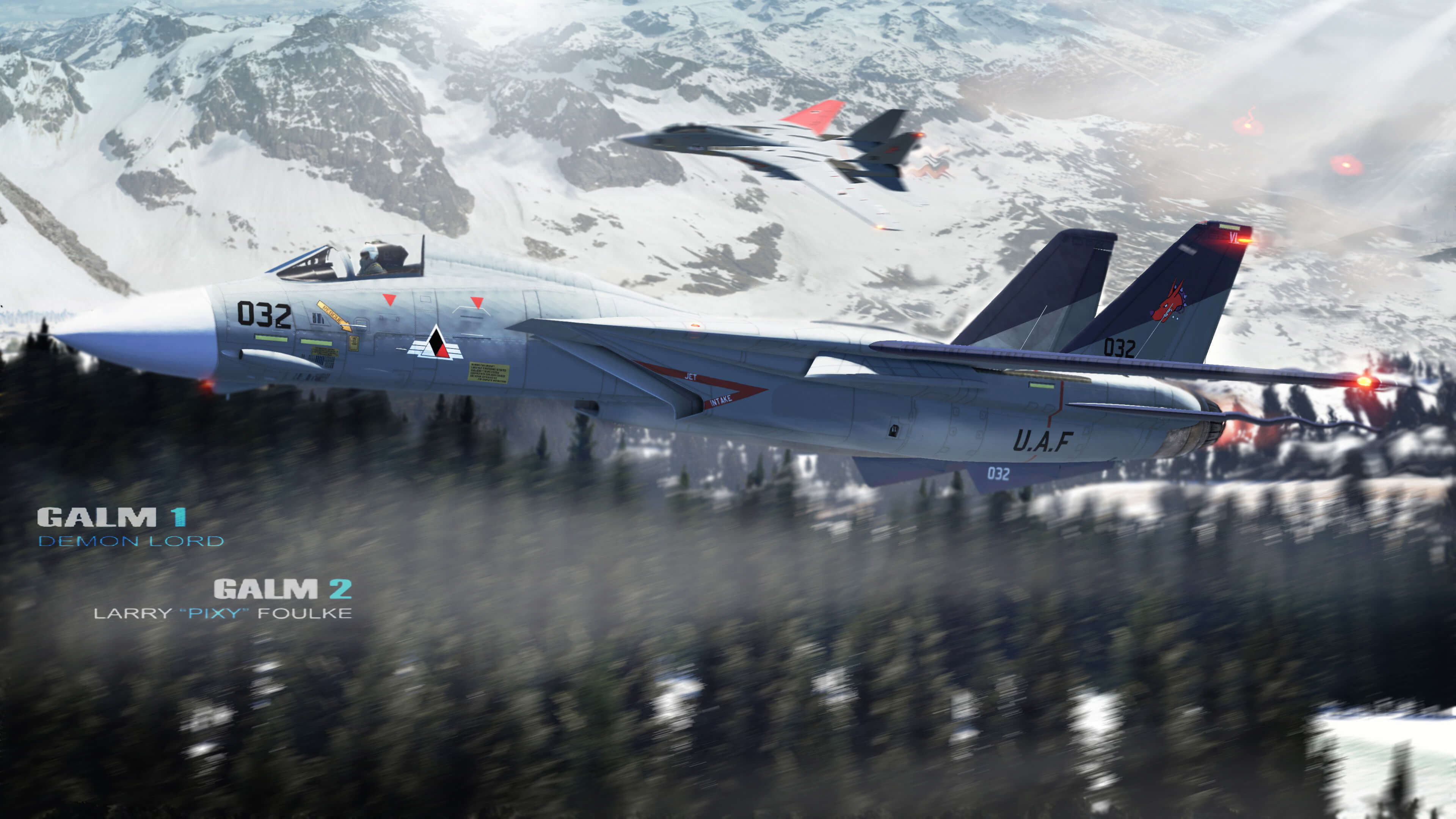 The 66th Air Force Unit Galm. Ustio Air Force's. Belkan Wa 3D Desktop ...