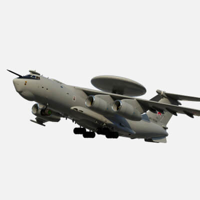 A-100 Premier AWAC 3D Model by citizensnip