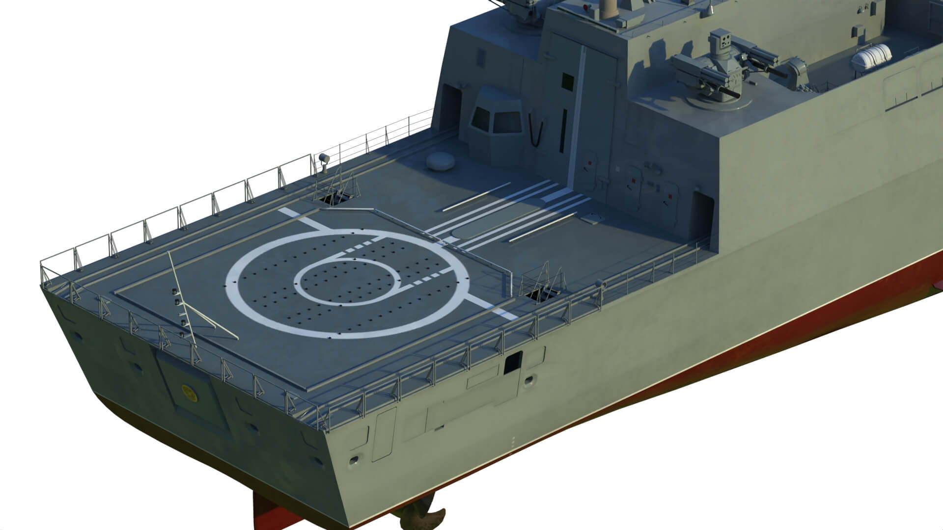 Admiral Gorshkov Class Frigate 22350 - 3D Model by citizensnip