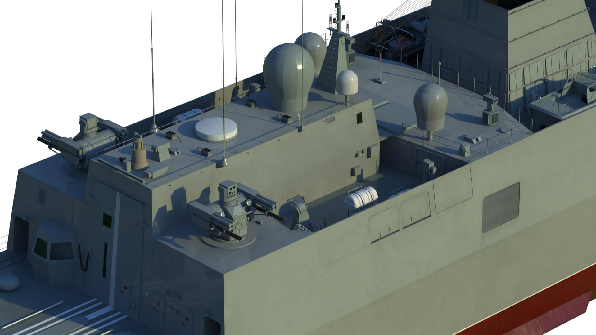 Admiral Gorshkov Class Frigate 22350 - 3D Model by citizensnip