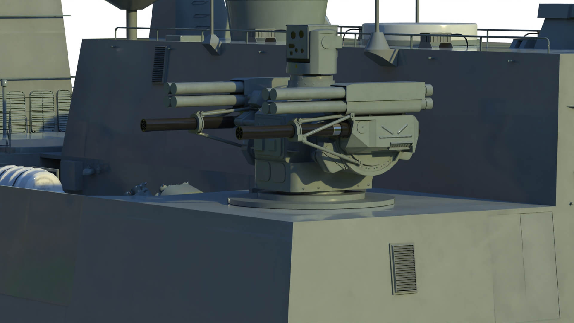 Admiral Gorshkov Class Frigate 22350 - 3D Model by citizensnip