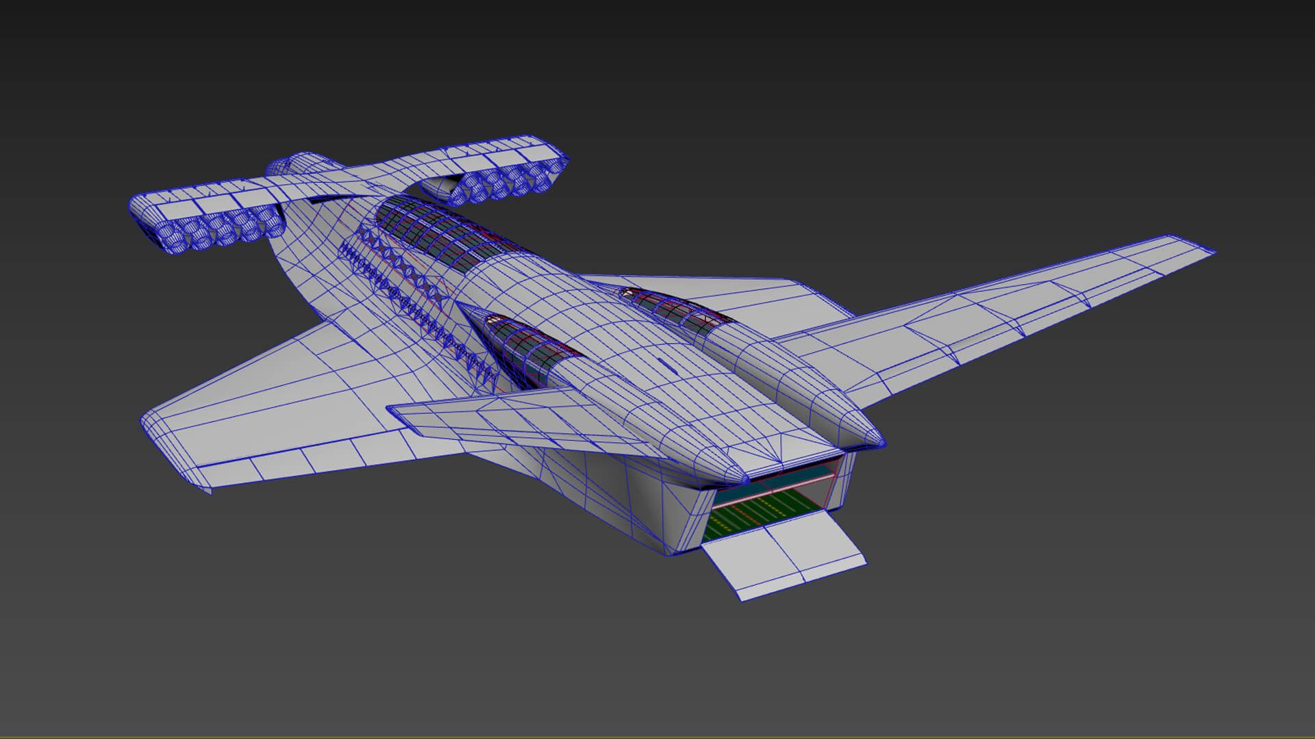 Aerocon Dash 1 6 Wingship - 3D Model by citizensnip