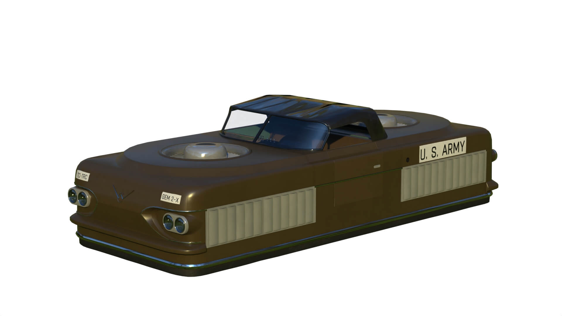 Air Car Model 2500 Hovercraft by citizensnip