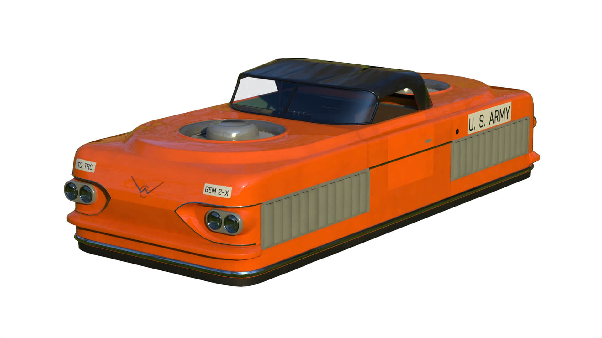 Air Car Model 2500 Hovercraft by citizensnip