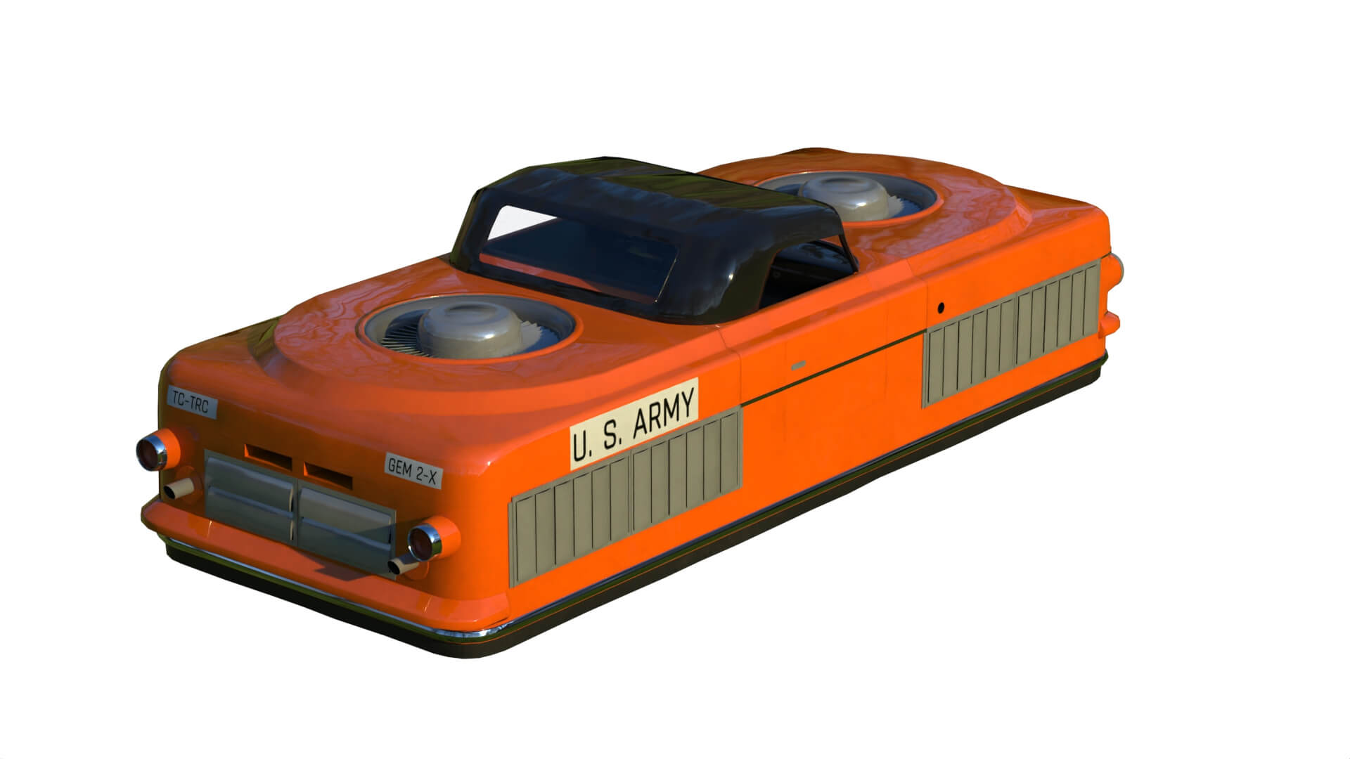 Air Car Model 2500 Hovercraft by citizensnip