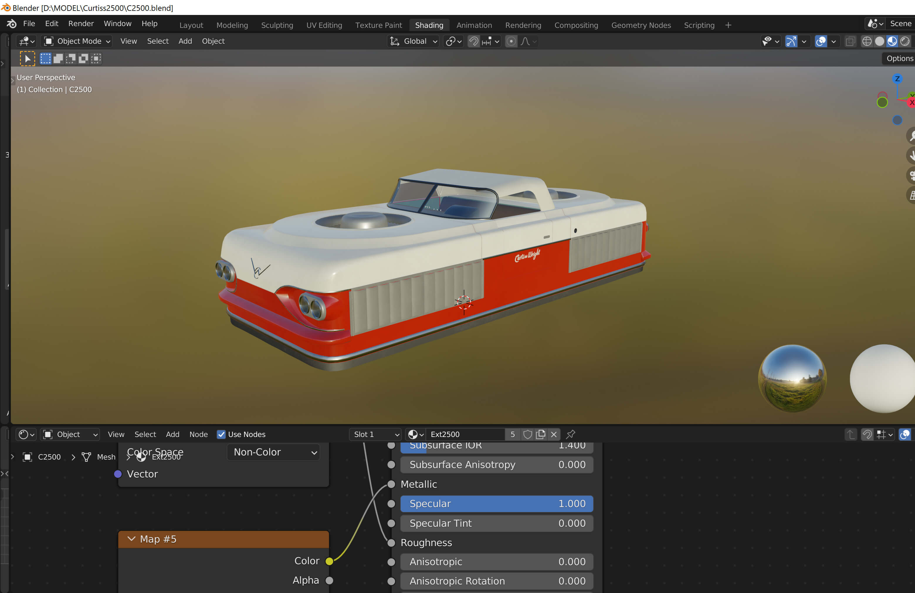 Air Car Model 2500 Hovercraft by citizensnip
