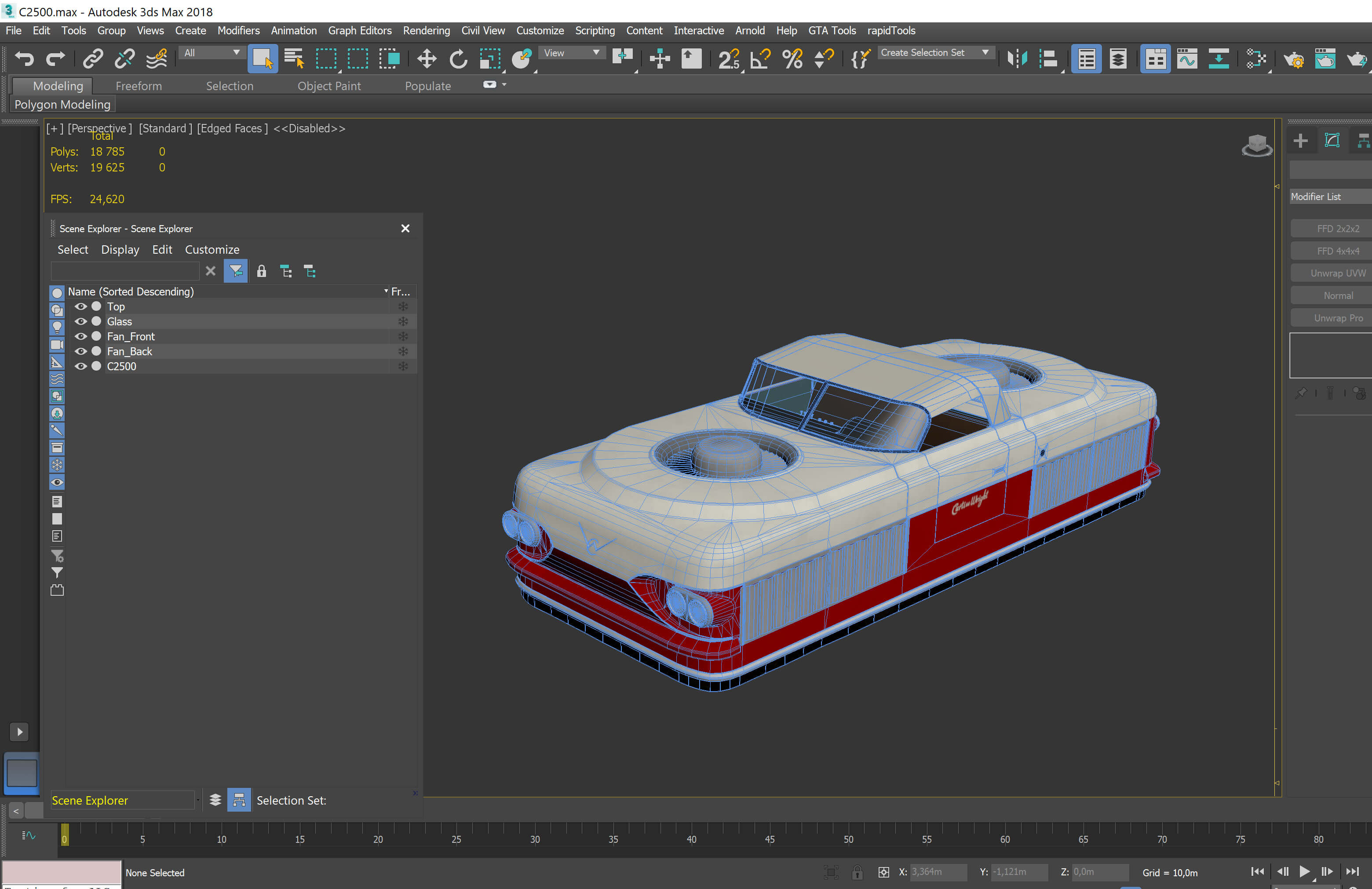 Air Car Model 2500 Hovercraft by citizensnip