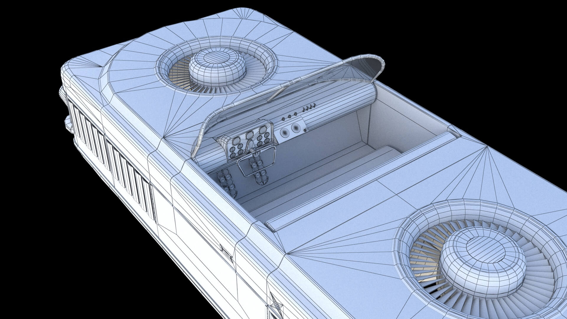 Air Car Model 2500 Hovercraft by citizensnip