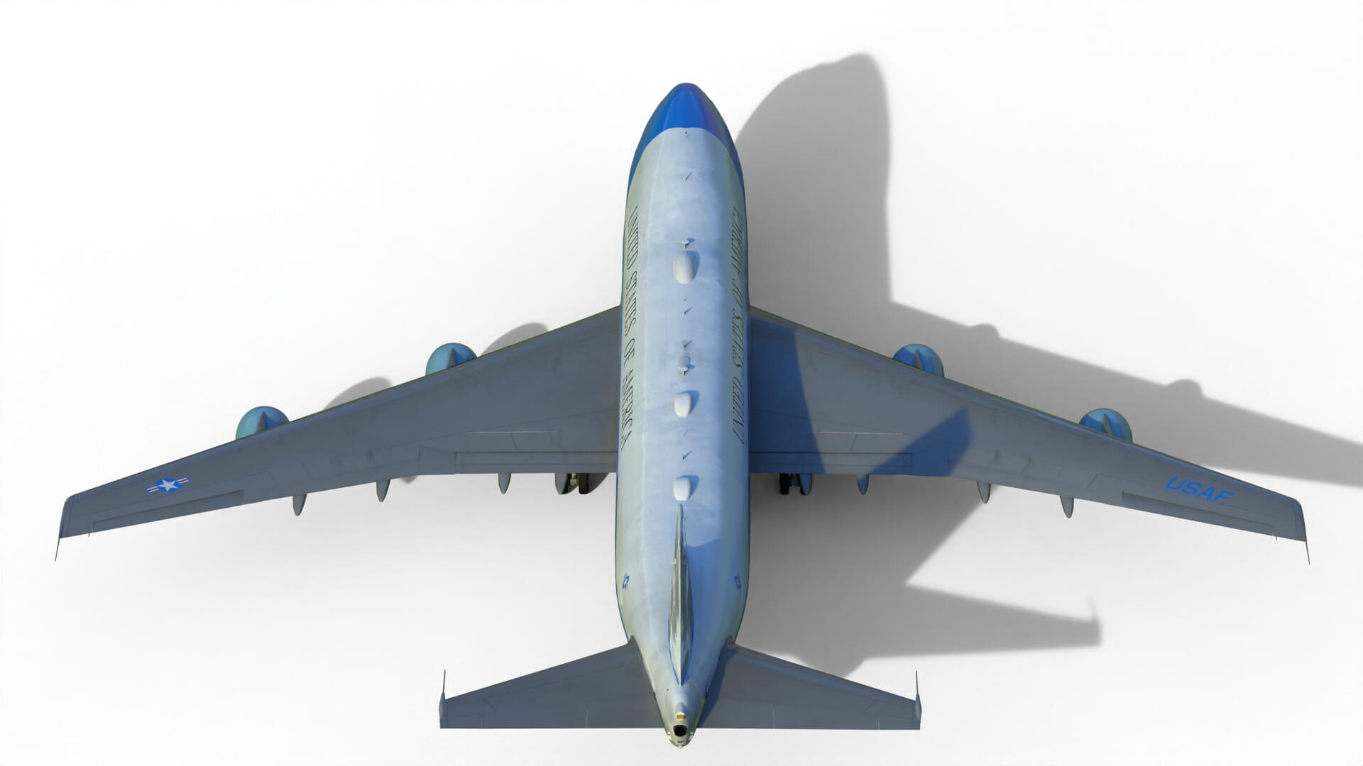 Air Force One Boeing VC-25 3D Model by citizensnip