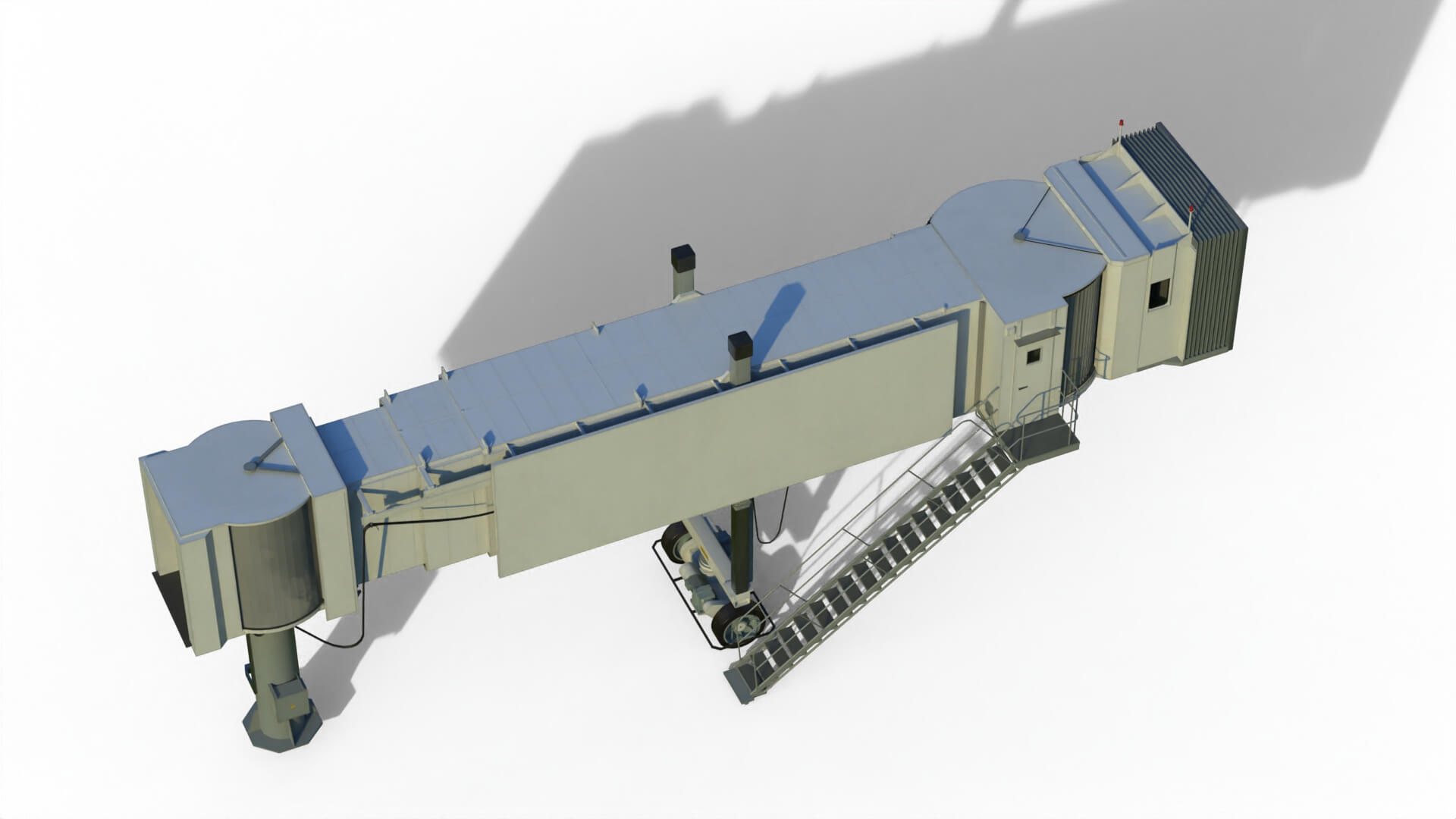 Airport Jetway - 3D Model by citizensnip