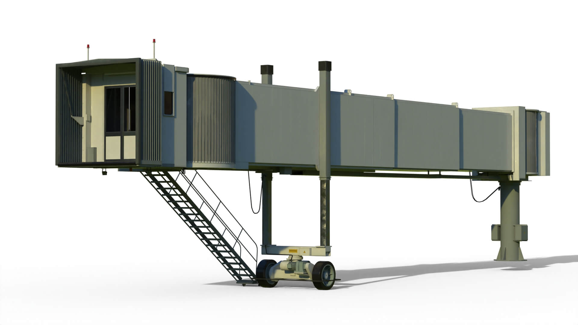 Airport Jetway - 3D Model by citizensnip