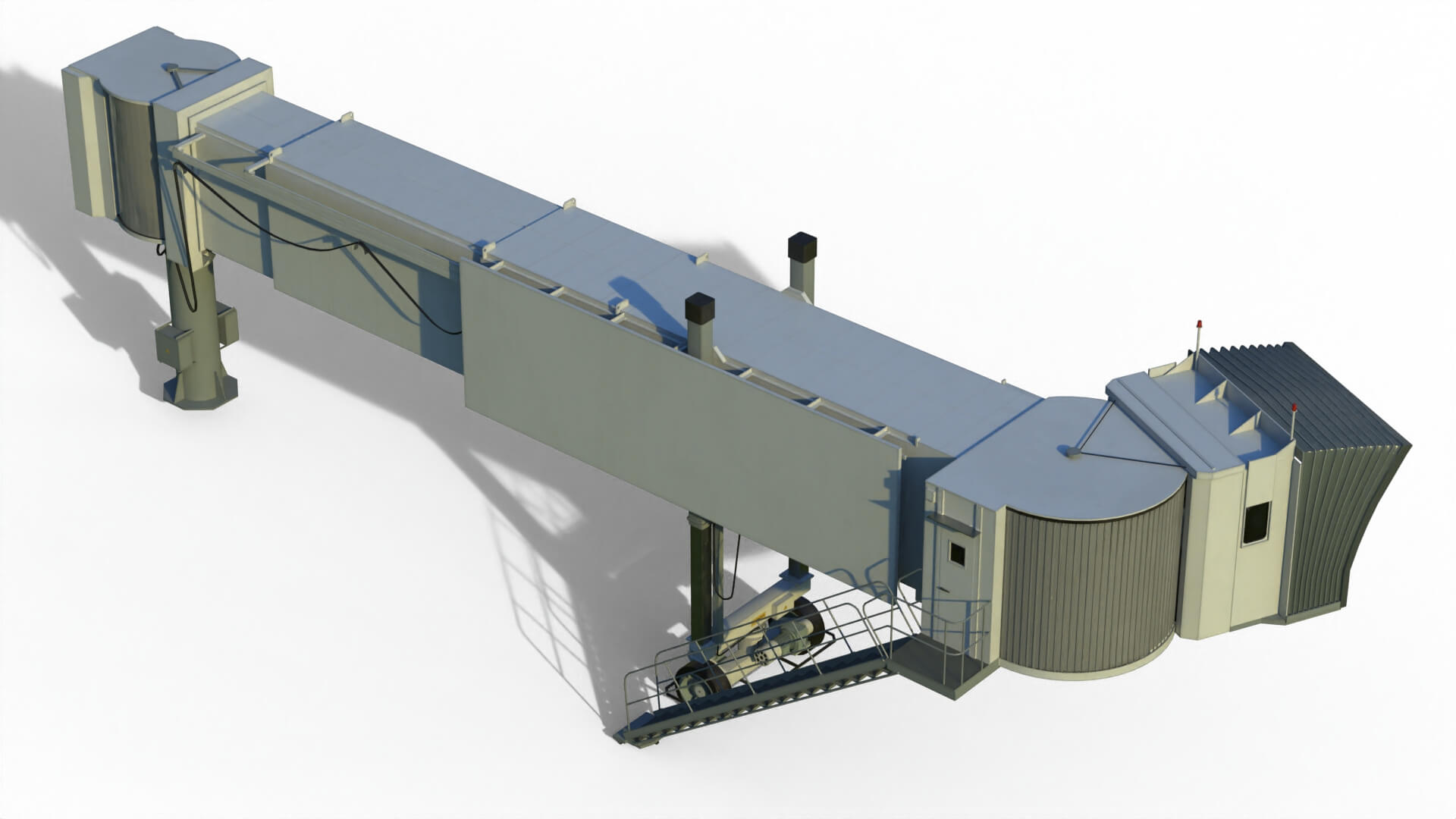 Airport Jetway - 3D Model by citizensnip