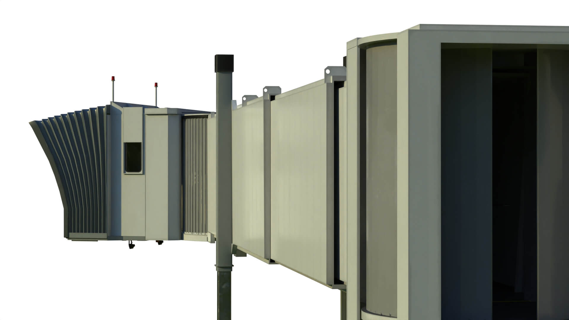 Airport Jetway - 3D Model by citizensnip