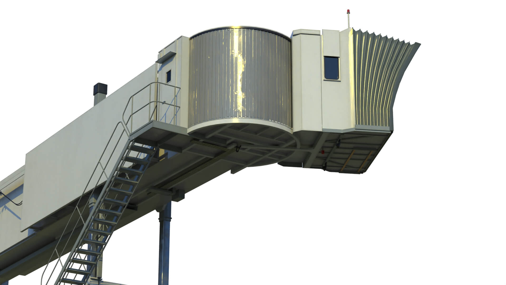 Airport Jetway - 3D Model by citizensnip