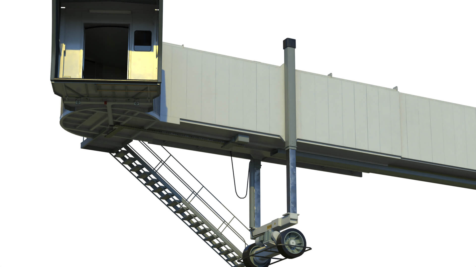 Airport Jetway - 3D Model by citizensnip