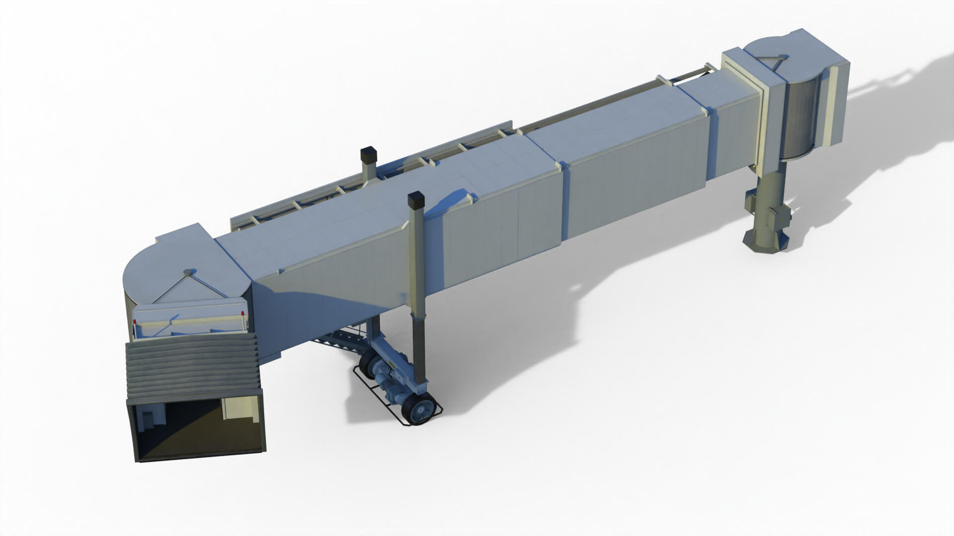 Airport Jetway - 3D Model by citizensnip