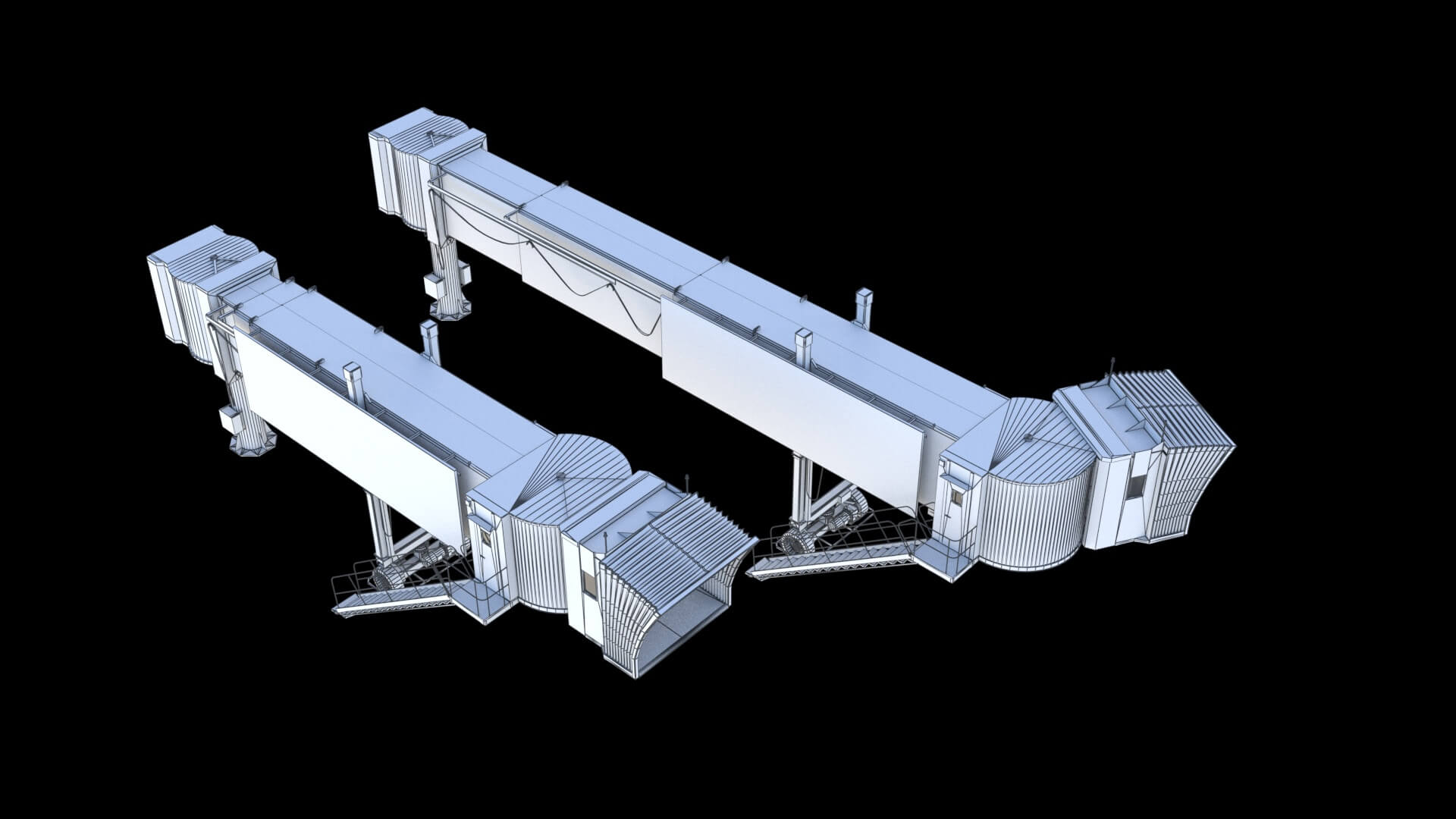 Airport Jetway - 3D Model by citizensnip