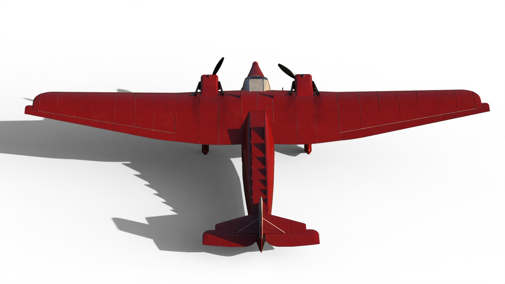 ANT-9 Crocodile Agitation Aircraft 3D Model by citizensnip