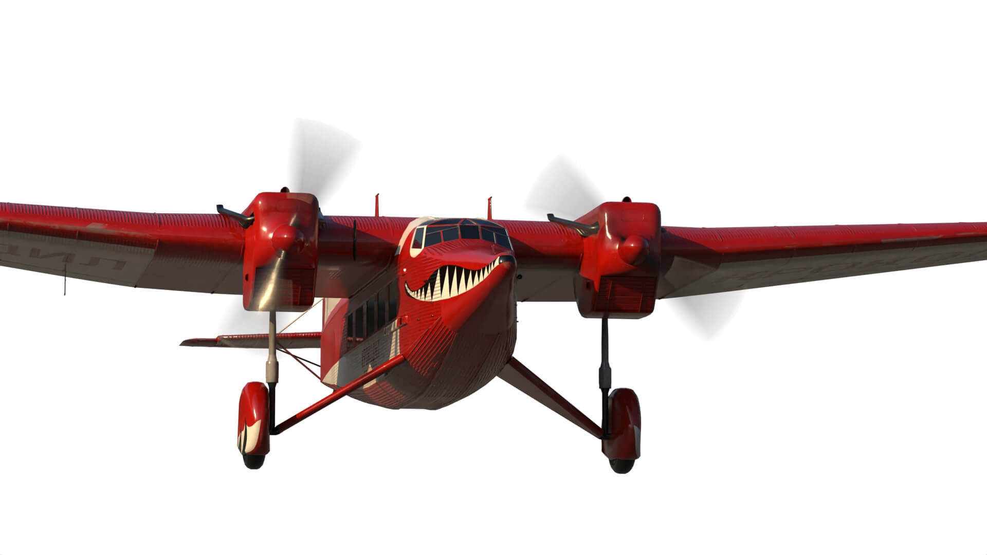 ANT-9 Crocodile Agitation Aircraft 3D Model by citizensnip