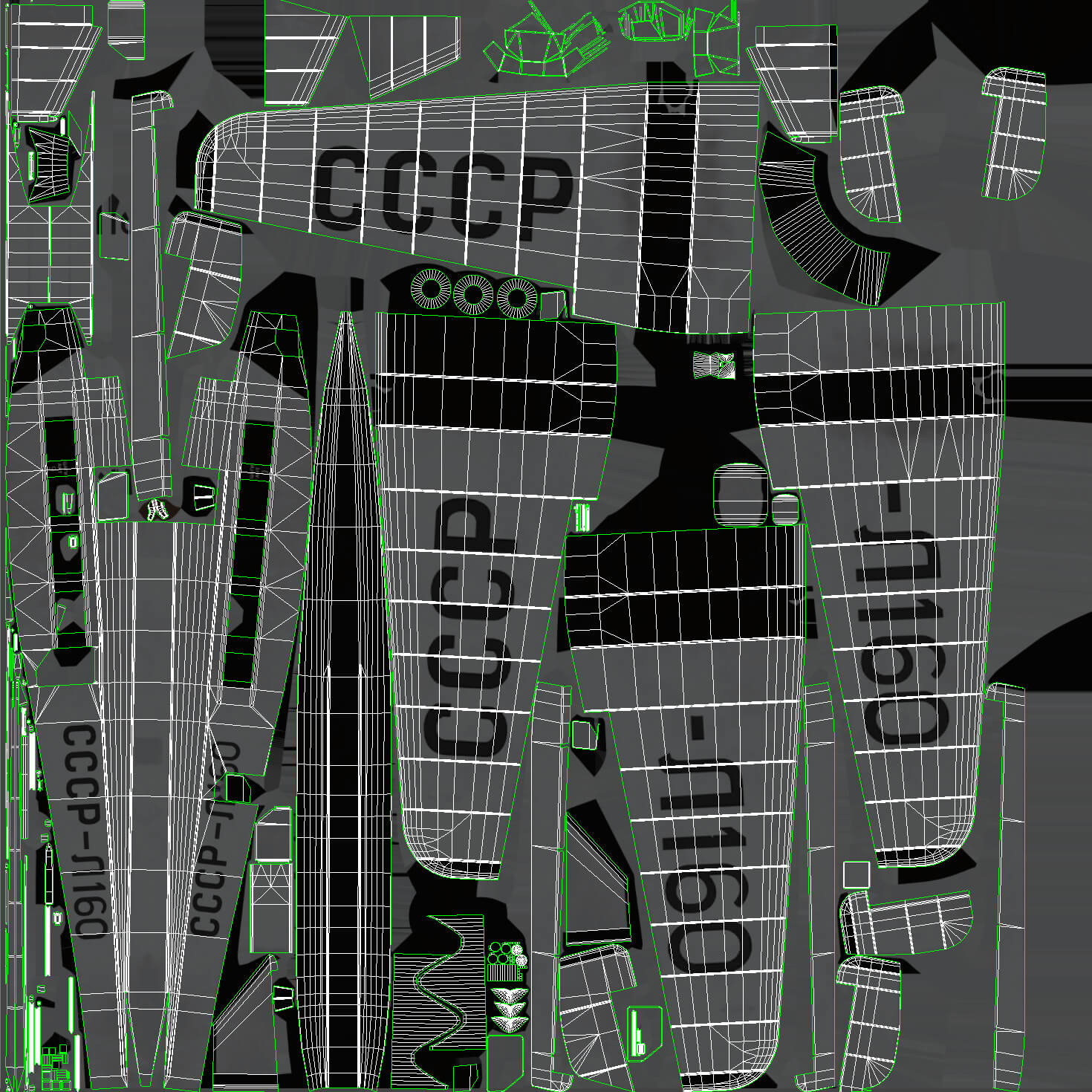 ANT-9 Passenger Aircraft 3D Model by citizensnip