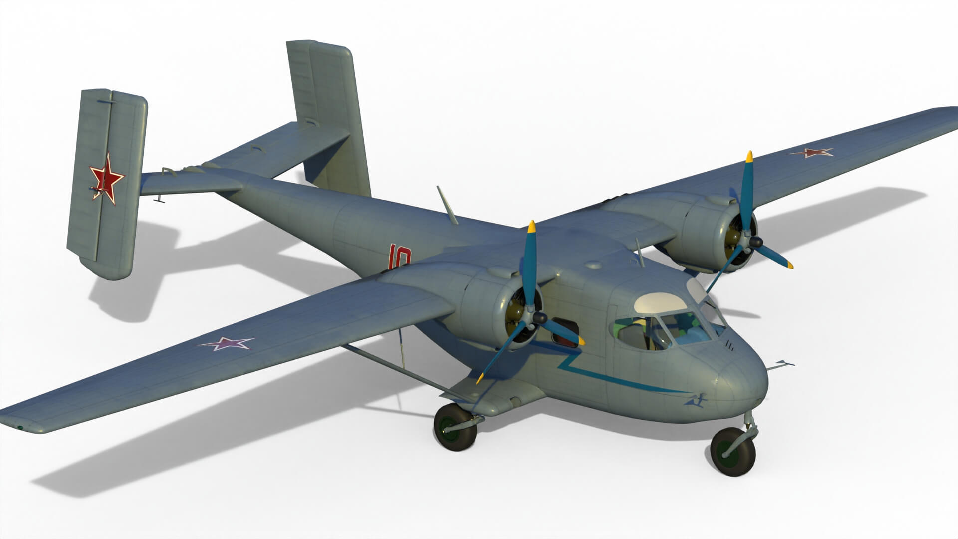 Antonov AN-14 Pchelka 3D Model by citizensnip