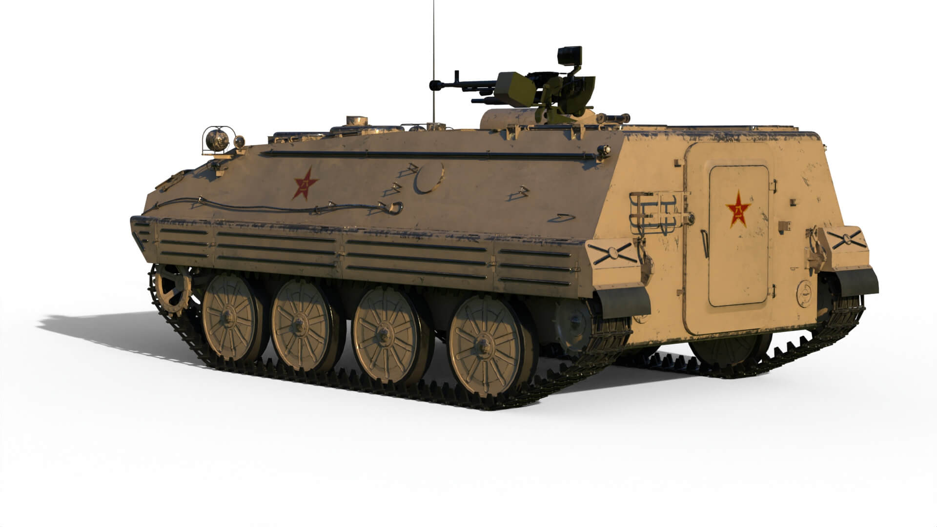 Chinese APC Type 63 - 3D Model by citizensnip