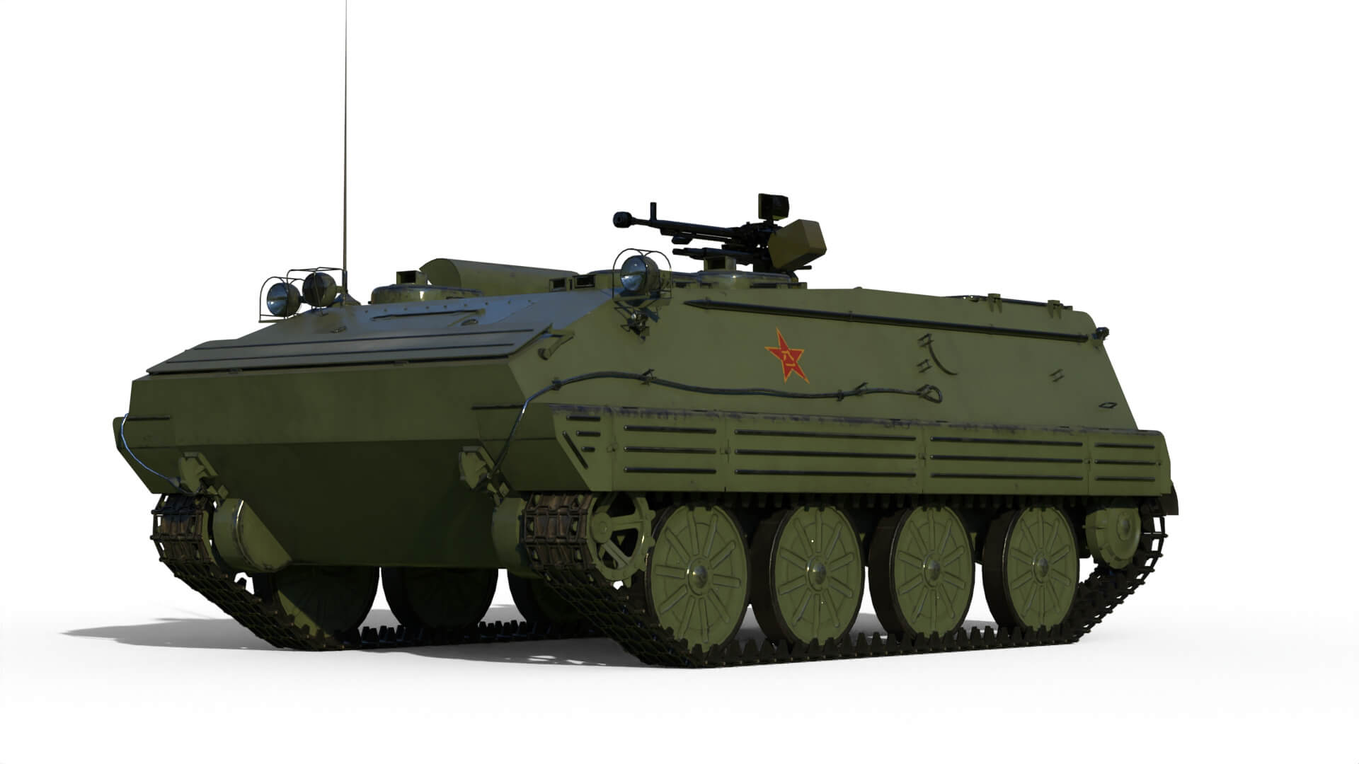 Chinese APC Type 63 - 3D Model by citizensnip