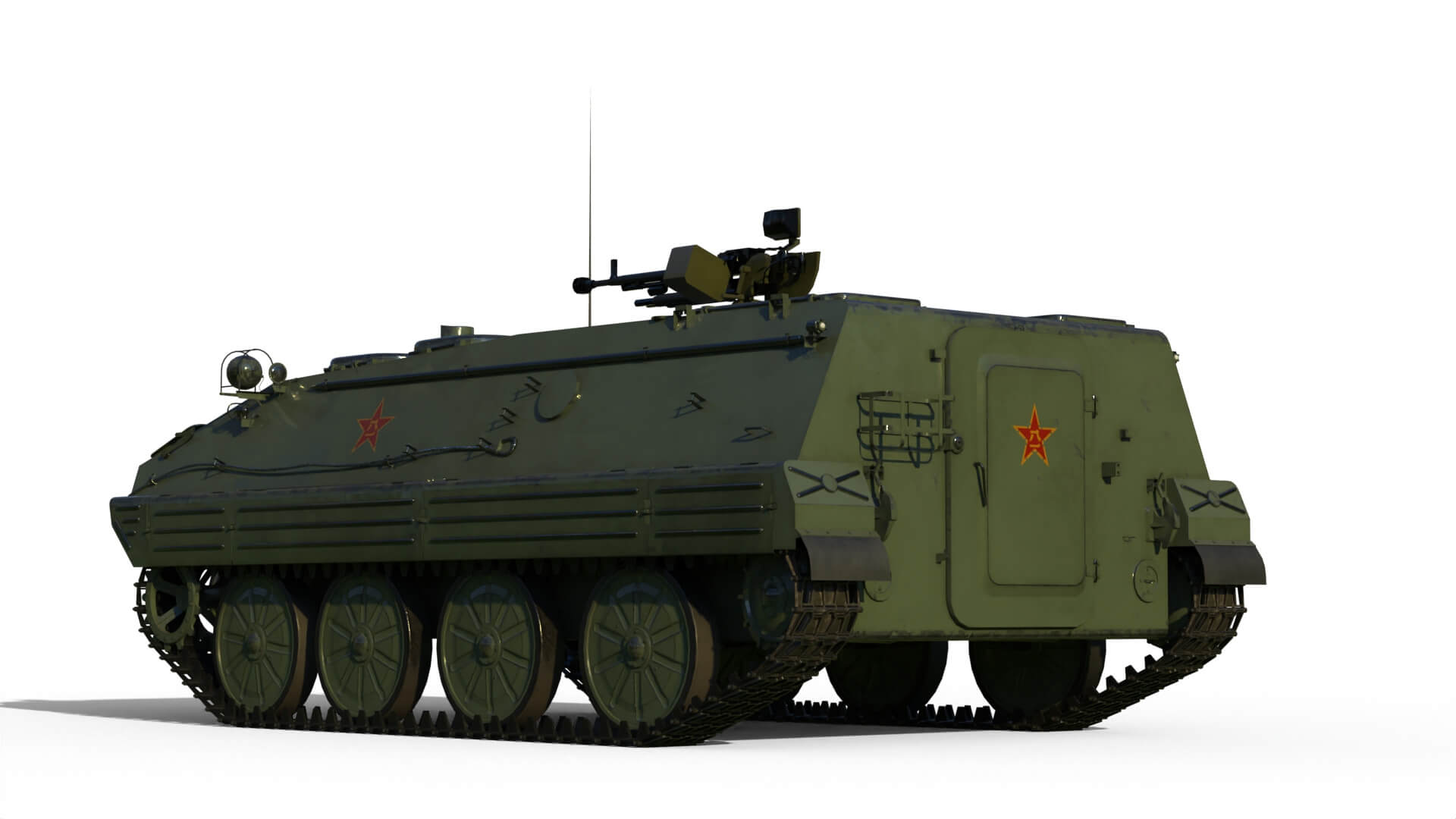 Chinese APC Type 63 - 3D Model by citizensnip