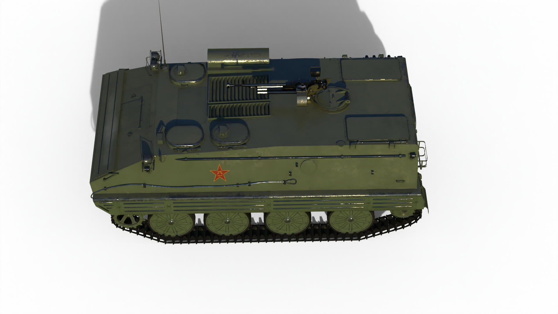 Chinese APC Type 63 - 3D Model by citizensnip