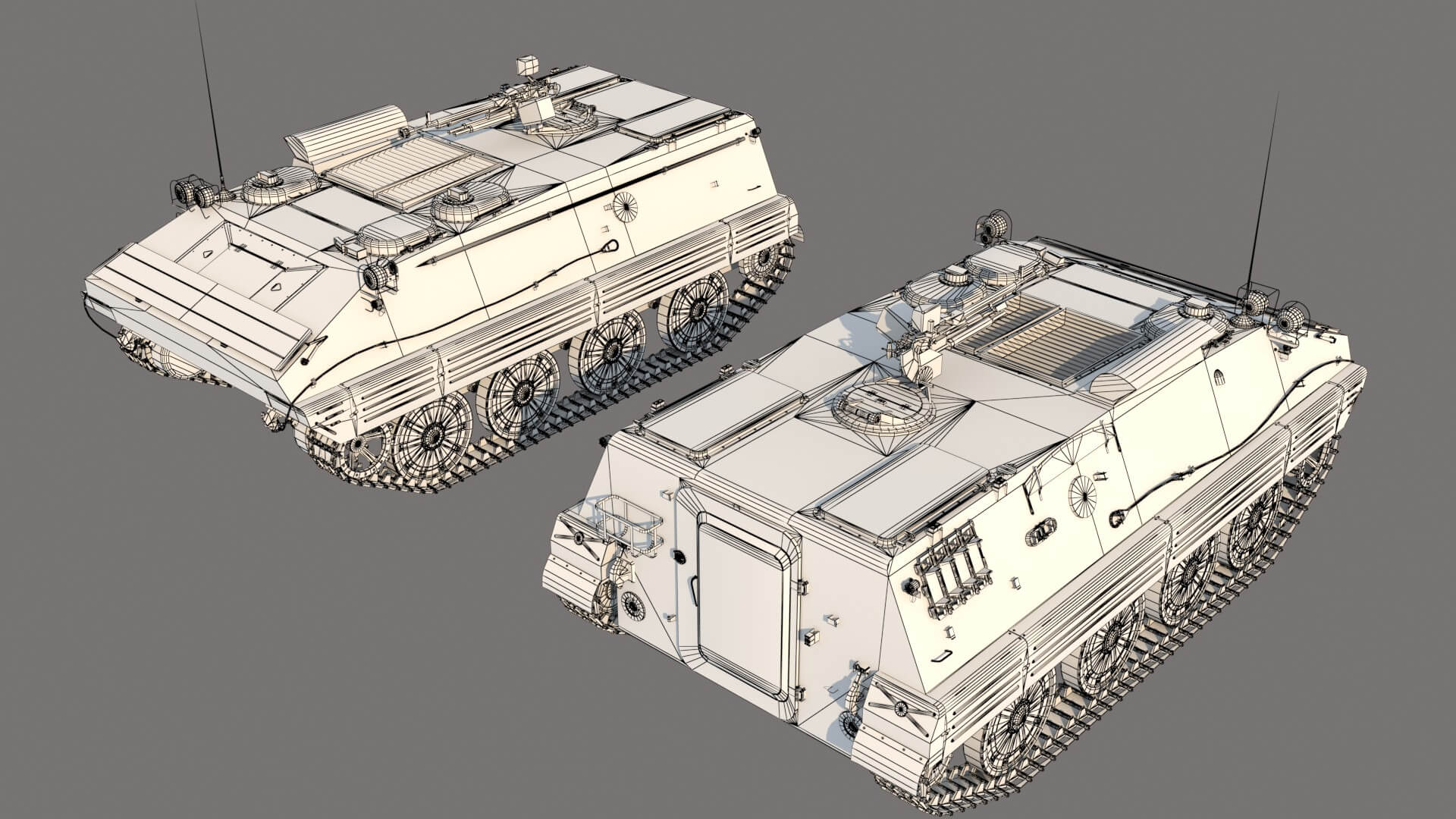 Chinese APC Type 63 - 3D Model by citizensnip
