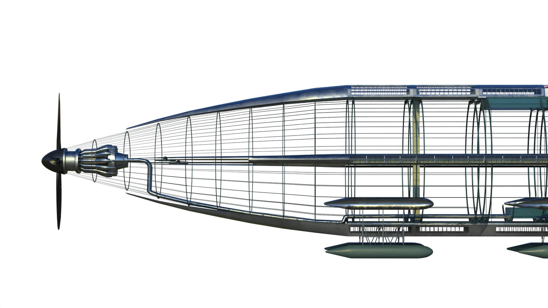 Atoms for Peace Dirigible - 3D Model by citizensnip