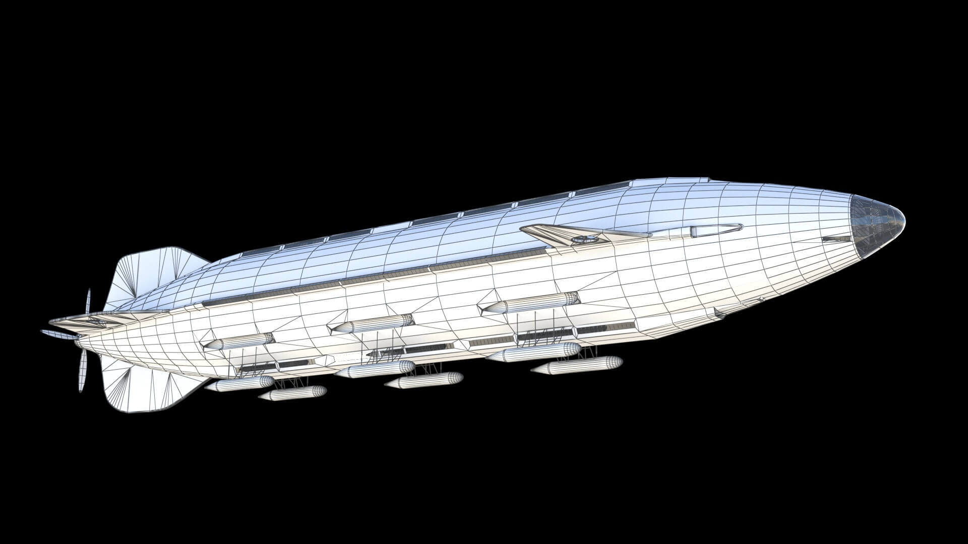 Atoms for Peace Dirigible - 3D Model by citizensnip
