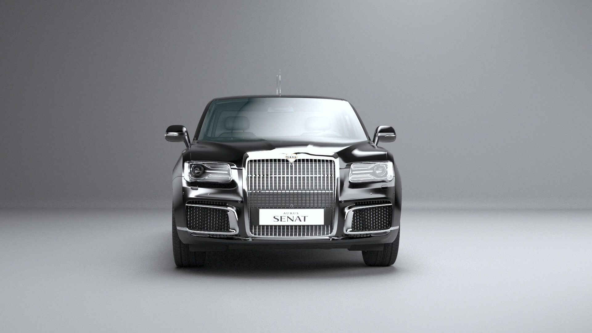 Aurus Senat Armored Limousine - 3D Model by citizensnip