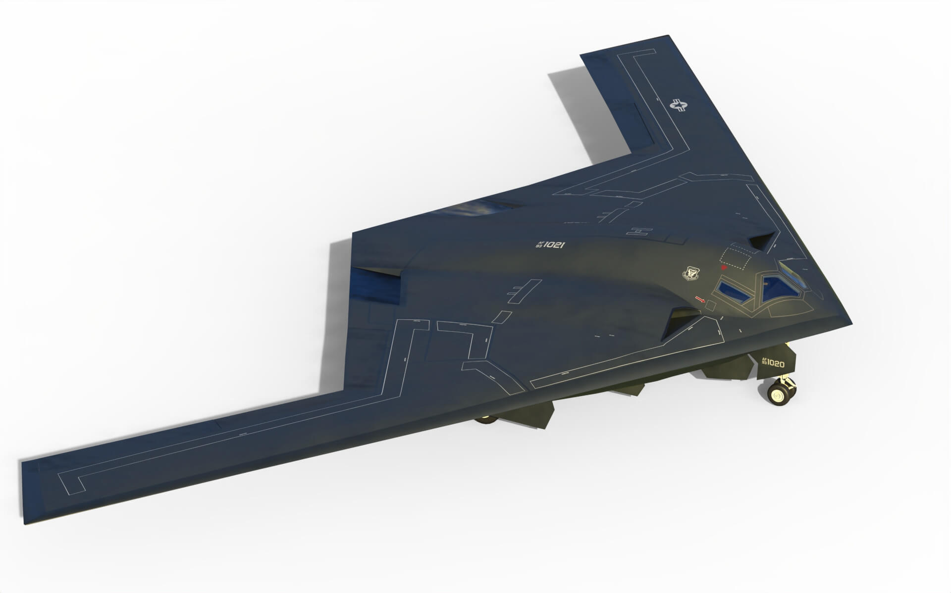 B-21 Raider 3D Model by citizensnip
