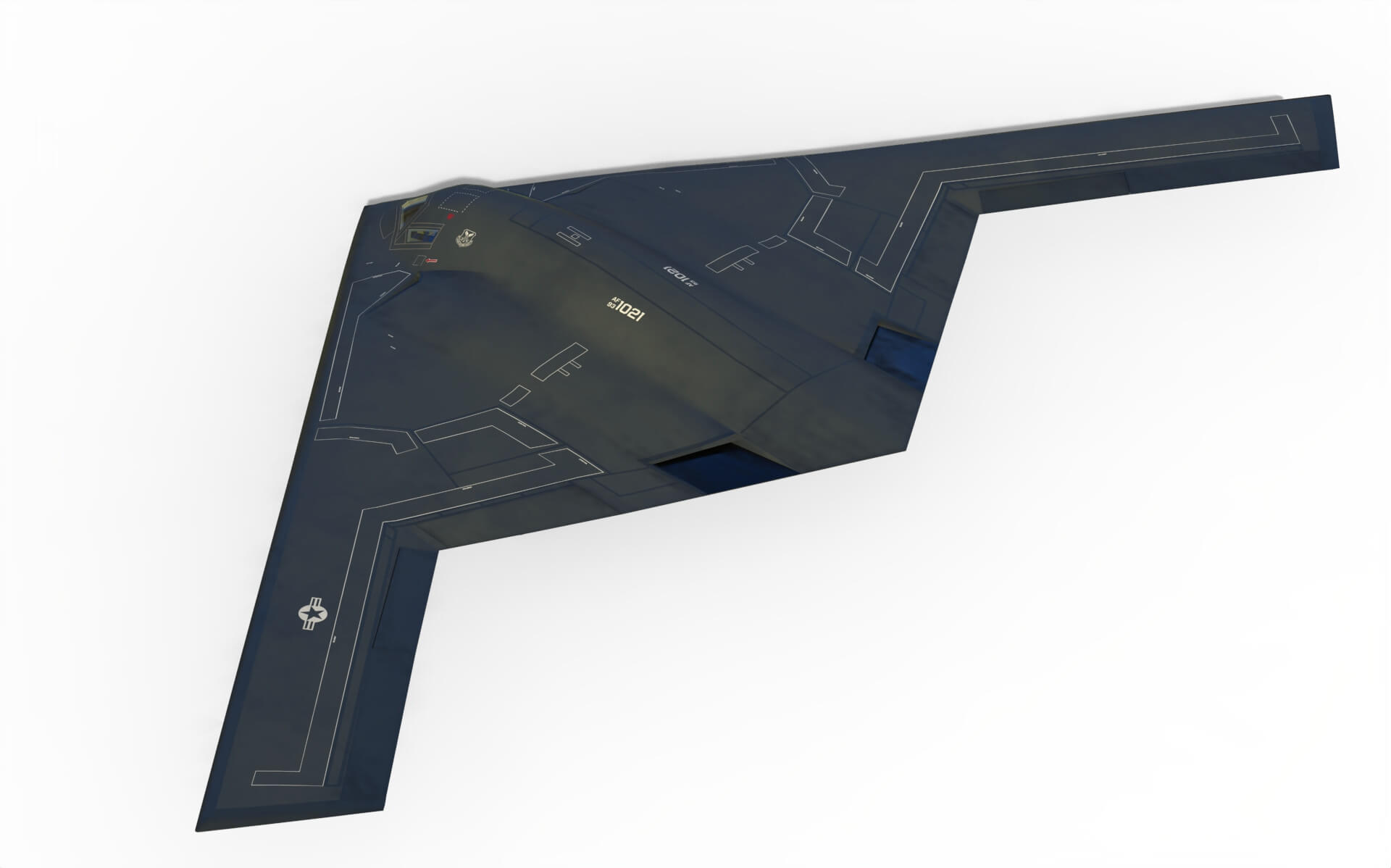 B-21 Raider 3D Model by citizensnip