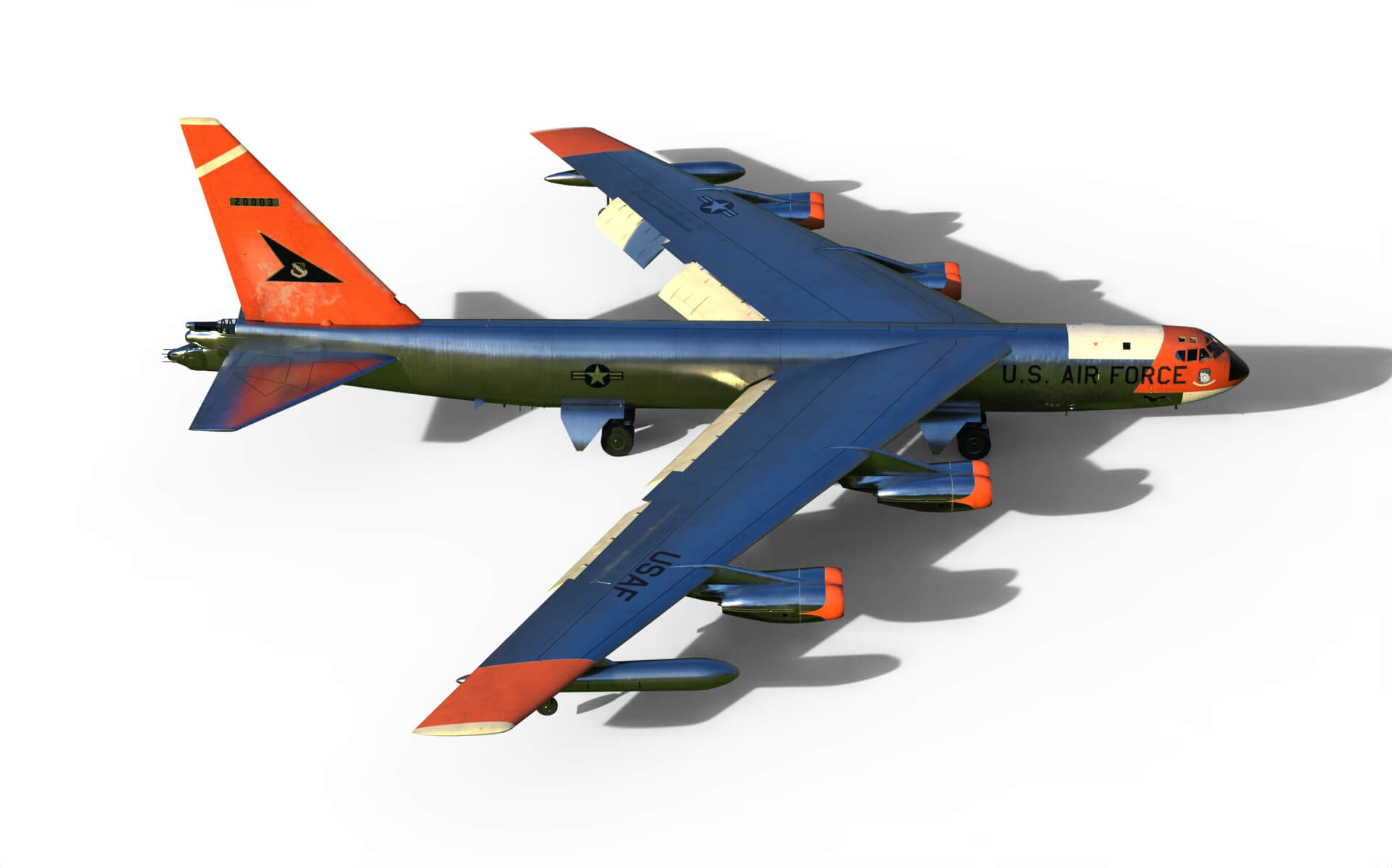 B-52 Stratofortress 3D Model by citizensnip