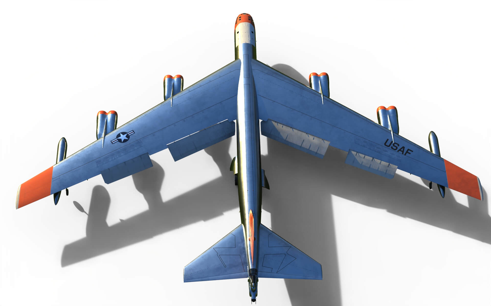 B-52 Stratofortress 3D Model by citizensnip