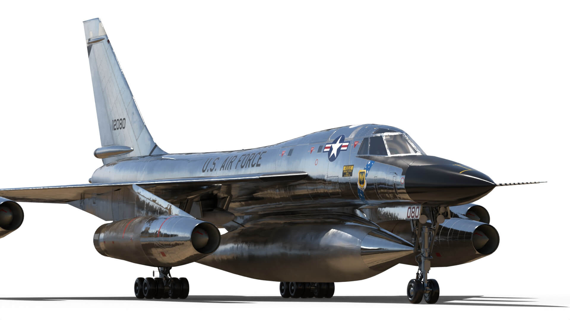 B-58 Hustler Nuclear Bomber 3D Model by citizensnip