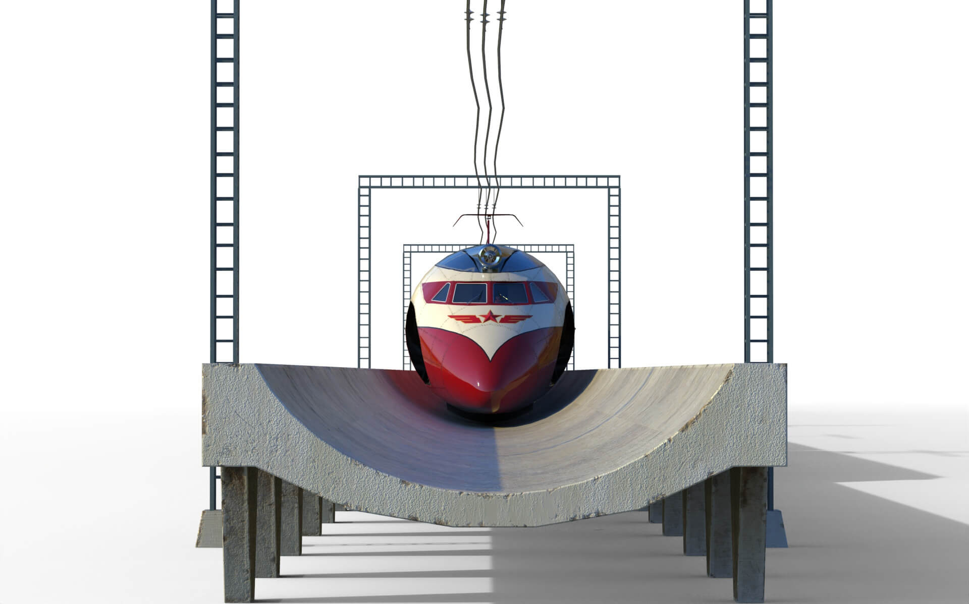 Ball Train of Yarmolchuk SHELT - 3D Model by citizensnip