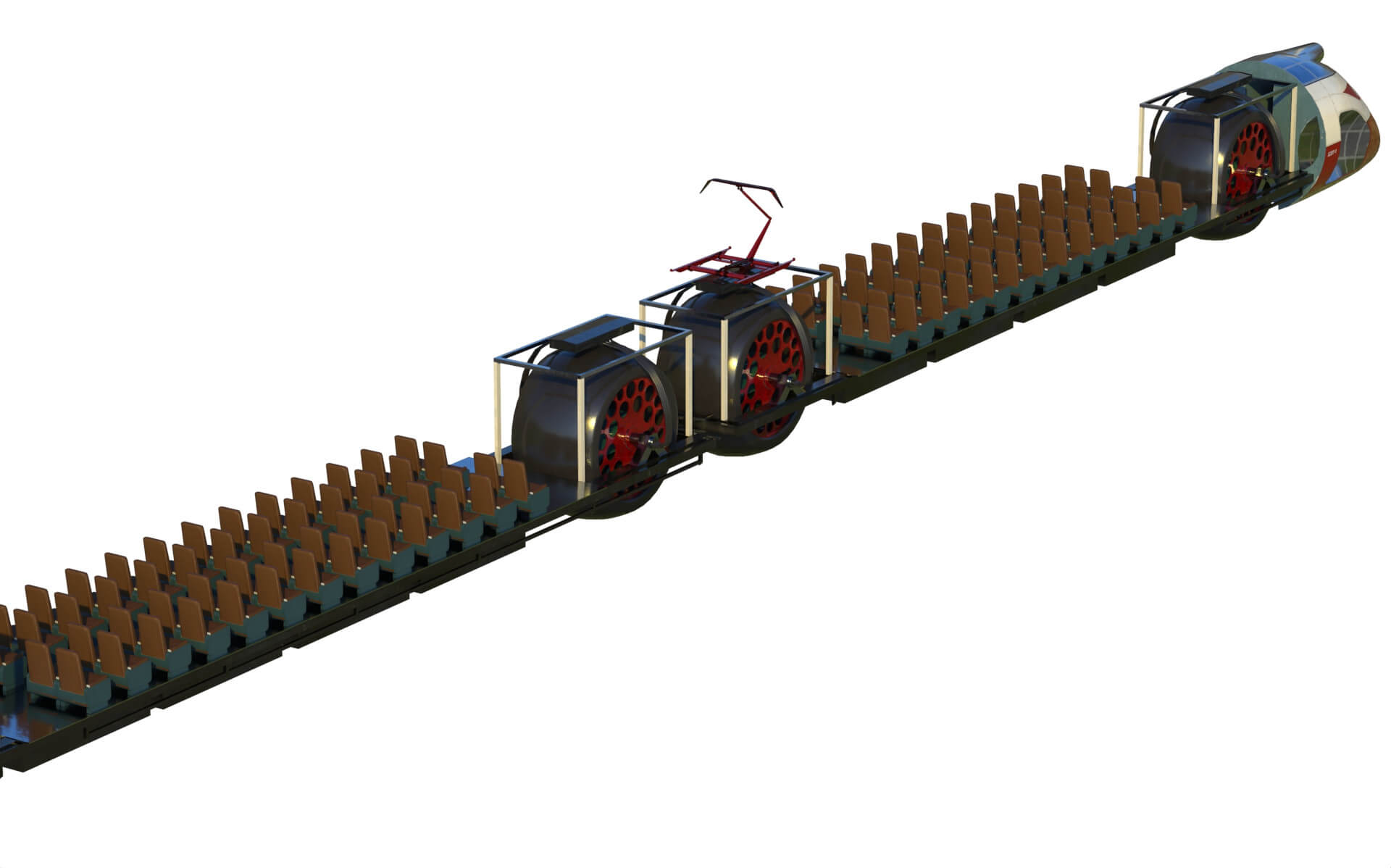 Ball Train of Yarmolchuk SHELT - 3D Model by citizensnip