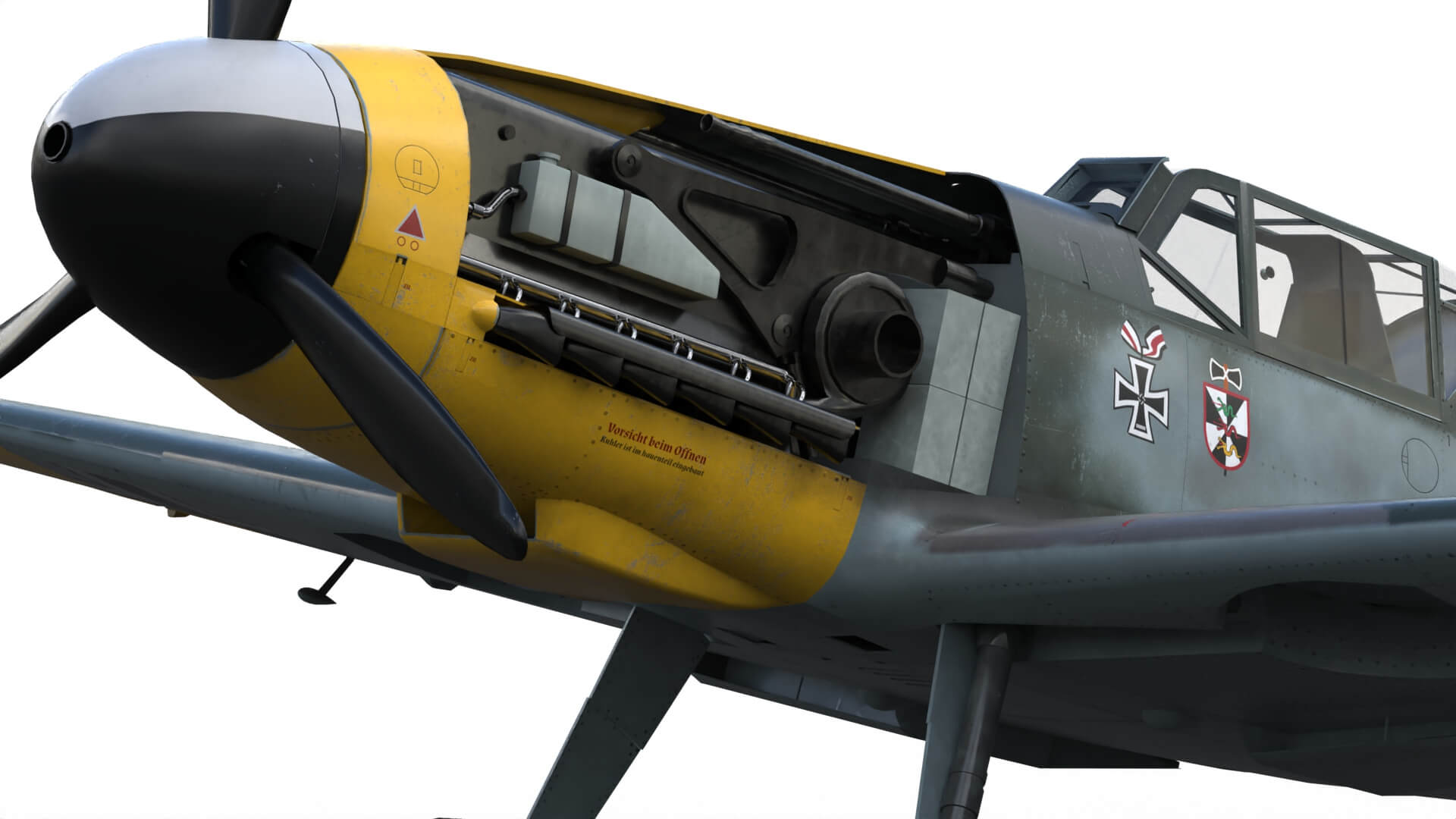 Bf 109 F-2 Messerschmitt 3D Model by citizensnip