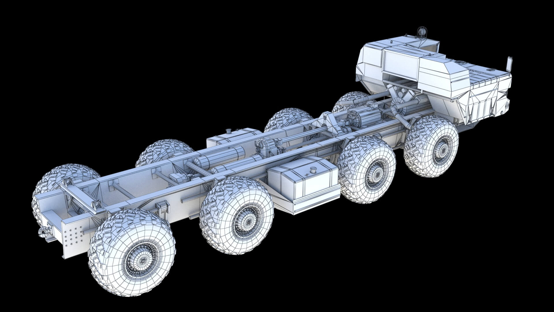 BM-30 Smerch 9A52 Tornado-S 9A54 3D Model by citizensnip