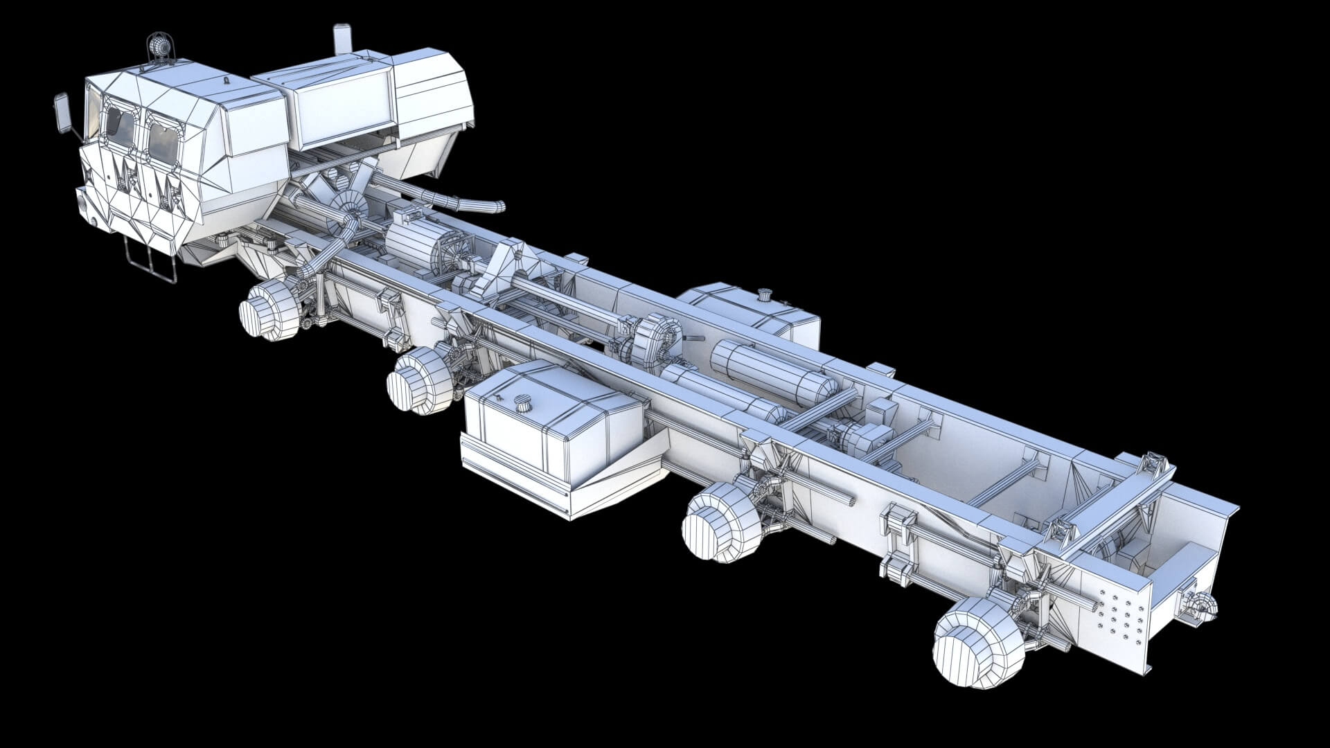 BM-30 Smerch 9A52 Tornado-S 9A54 3D Model by citizensnip