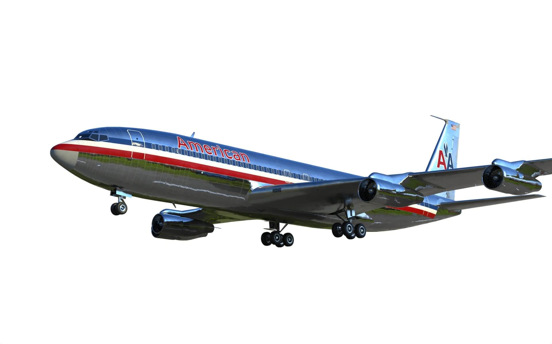 Boeing 707 - 3D Model by citizensnip
