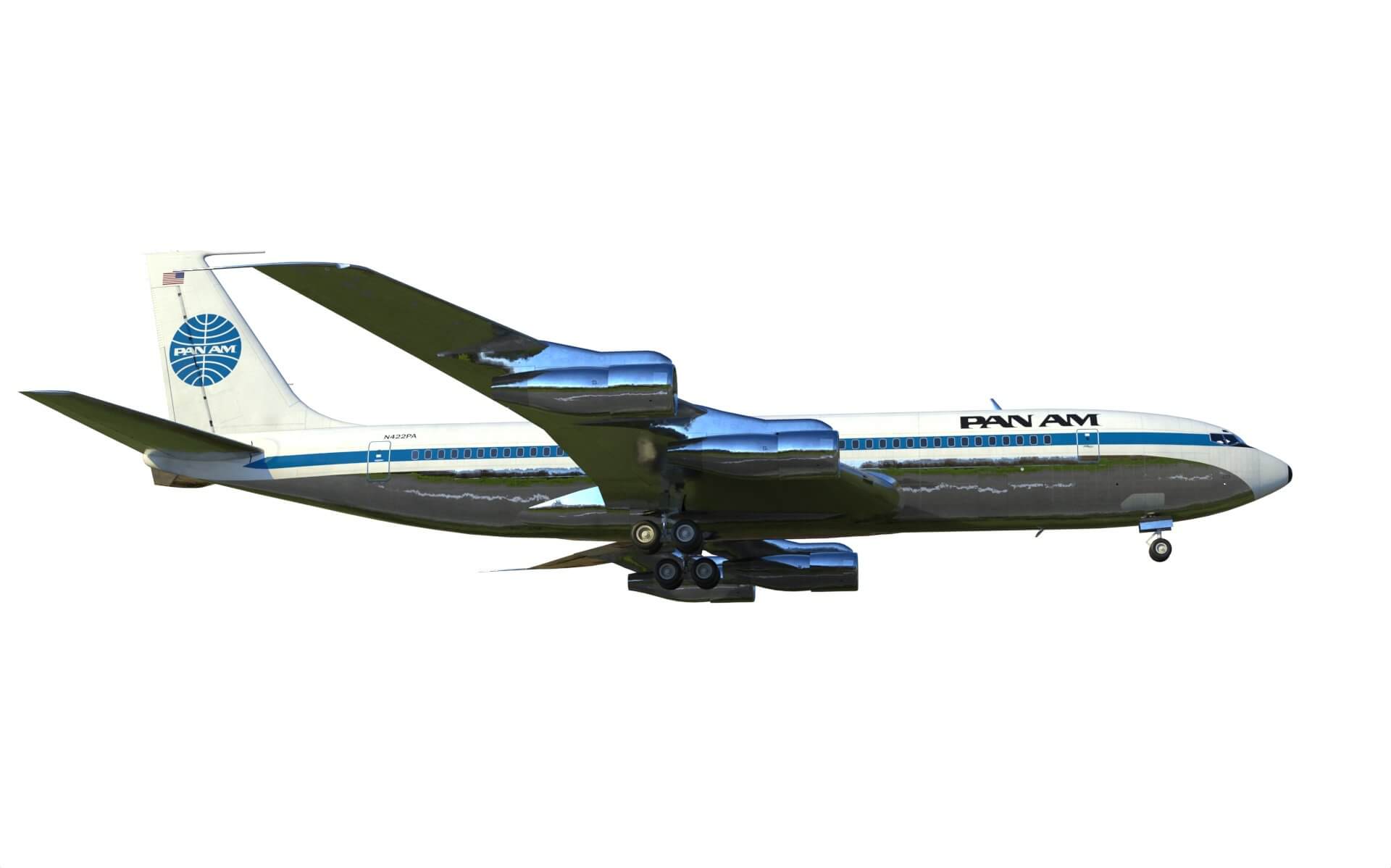 Boeing 707 - 3D Model by citizensnip